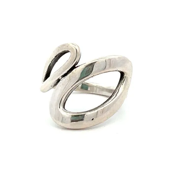 Sterling silver bypass ring store