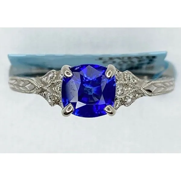 antique square diamond ring