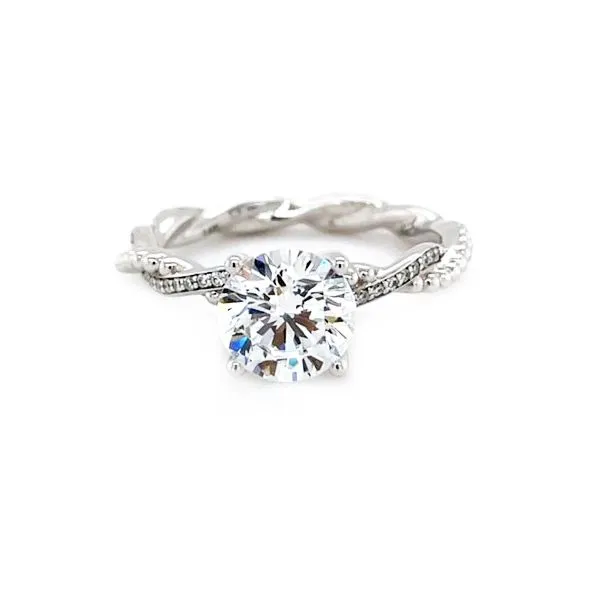 Semi-Mount Engagement Rings 001-140-01043 14KW Troy | Harris Jeweler ...