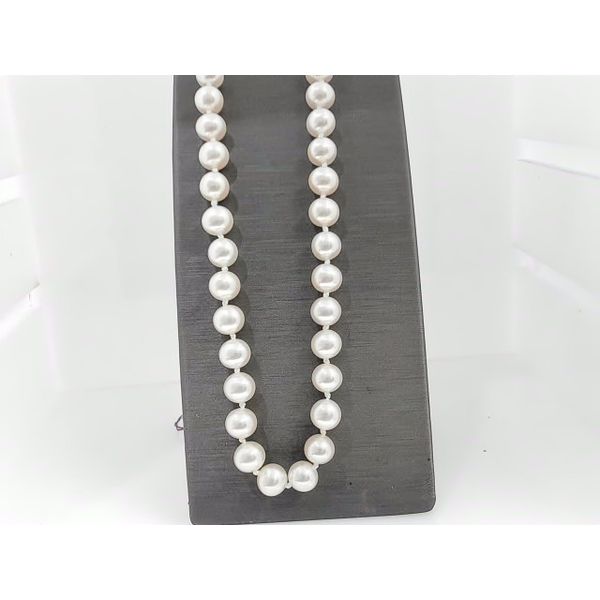 Oriental Connection Pearl Necklace 001-325-00199 14KW | Mesa Jewelers ...
