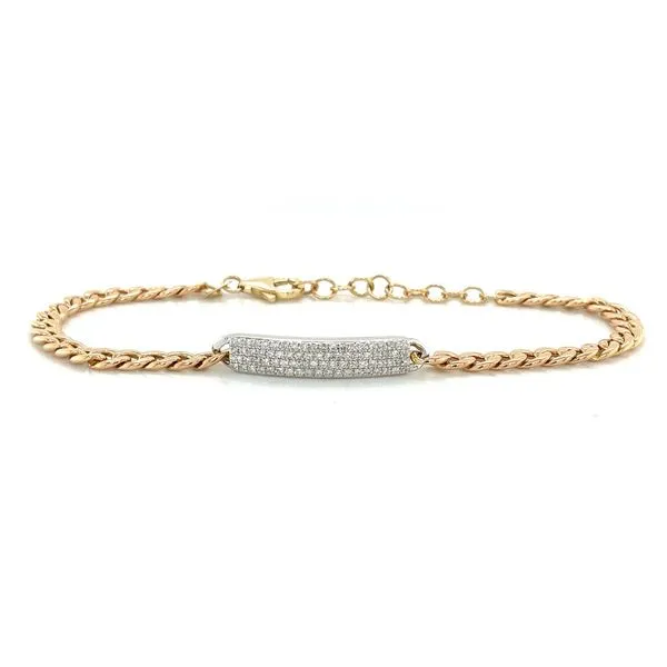 Luvente Diamond Bracelet 001-170-00471 14KY Turlock | Vail Creek Jewelry Designs | Turlock, CA