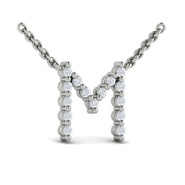 Alphabet M In Diamond