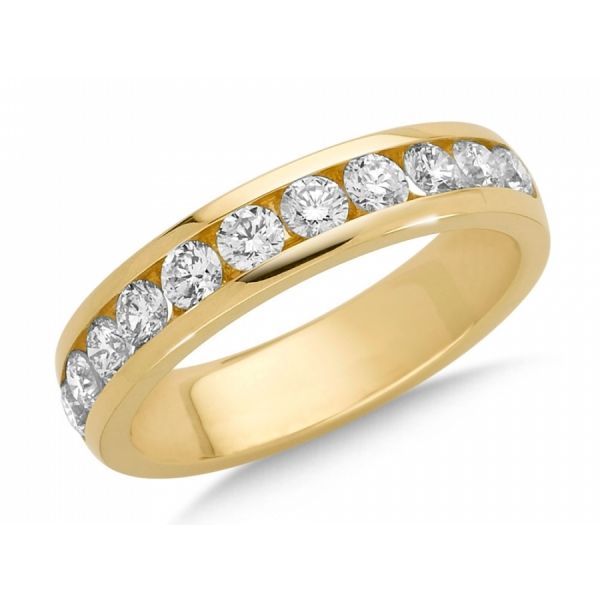 .75ct Channel set Anniversary Band WBD075 14KY Plymouth | Nesemann's ...