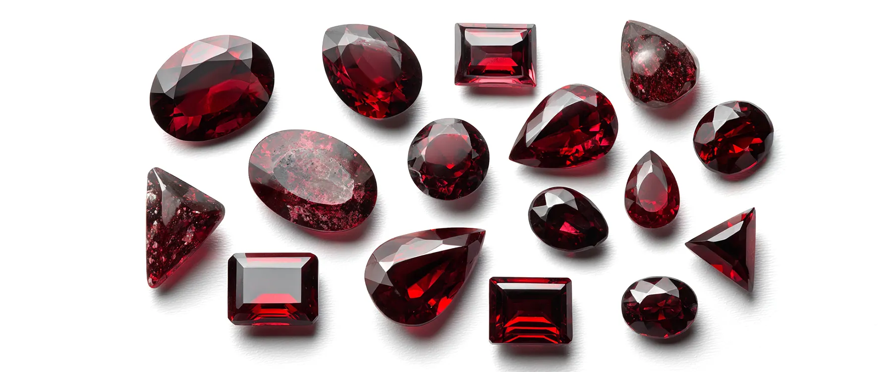 January Sparkles in Red - D'Errico Jewelry in Scarsdale, NY
