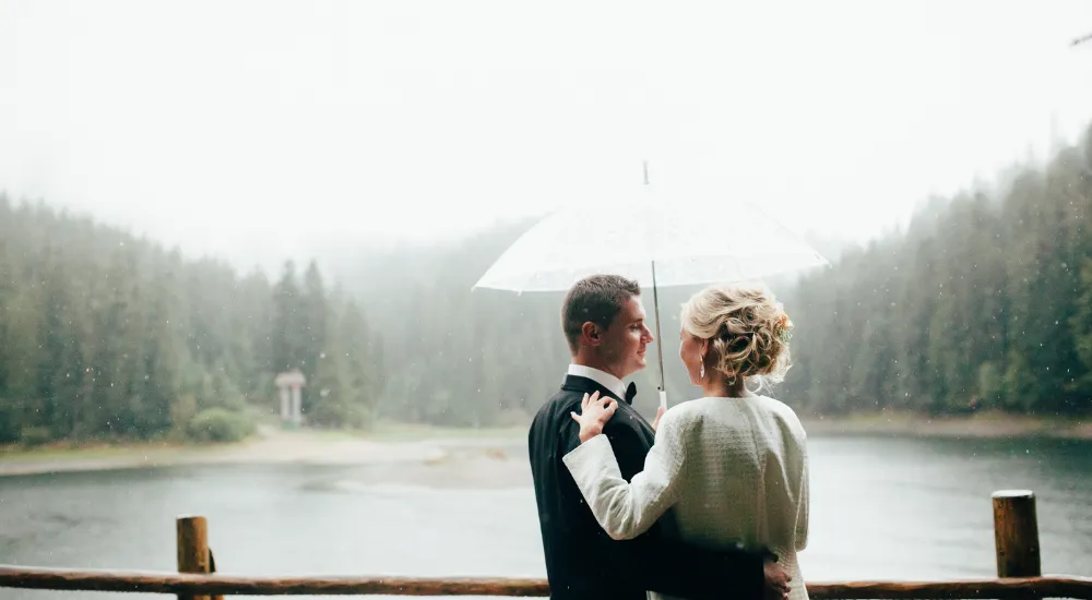 What To Do If It Rains On Your Wedding Day